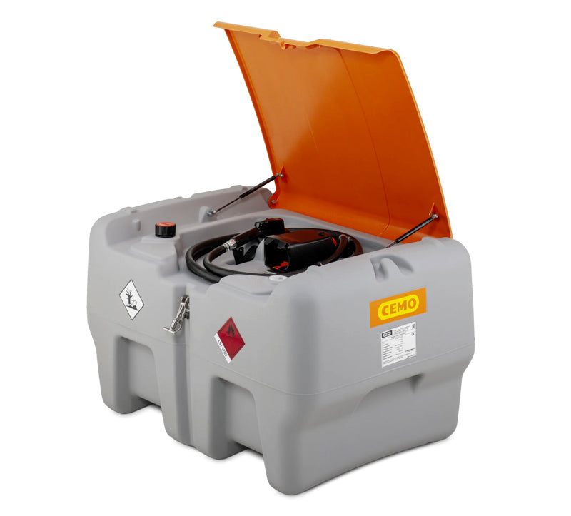 Cemo diesel tankanlæg - 440 liter - 12V-låg - til AP-akkusystem STIHL