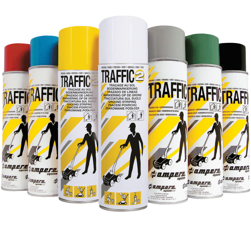 Maling Traffic Paint - Markeringsspray til ude- og indendørs brug