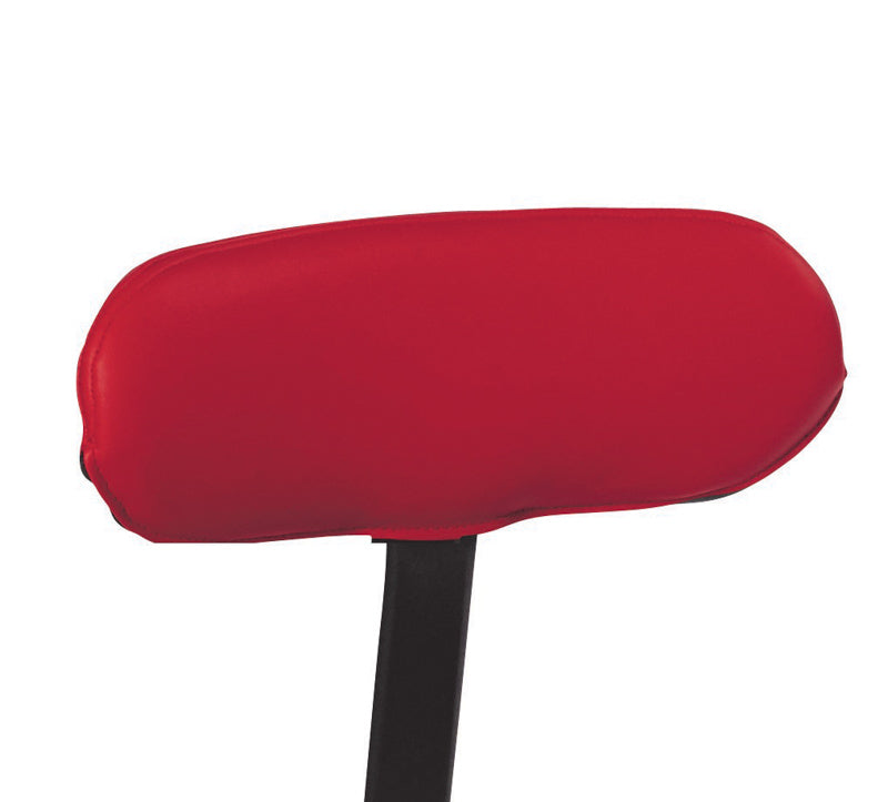 Rød Ryglæn, oval polstret fra Global Stole