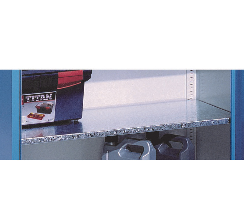 Galv 1200 x 400 mm - Hylde fra C + P Furniture Systems